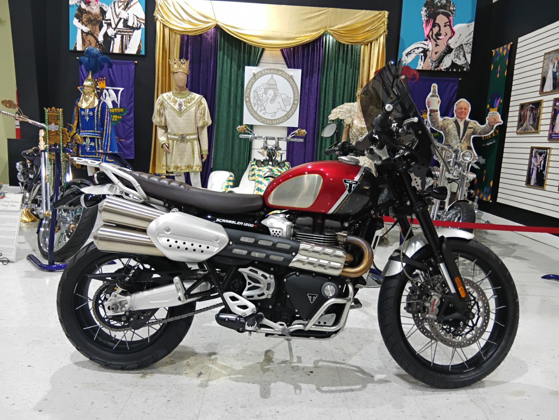 2022 Triumph Scrambler 1200 XC Gold Line Motorcycles Saint Rose Special ...