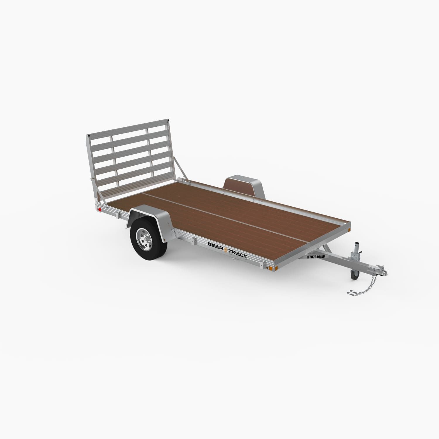 New 2024 Bear Track Trailers BTU80168W ALUMINUM | Utility Trailers for ...