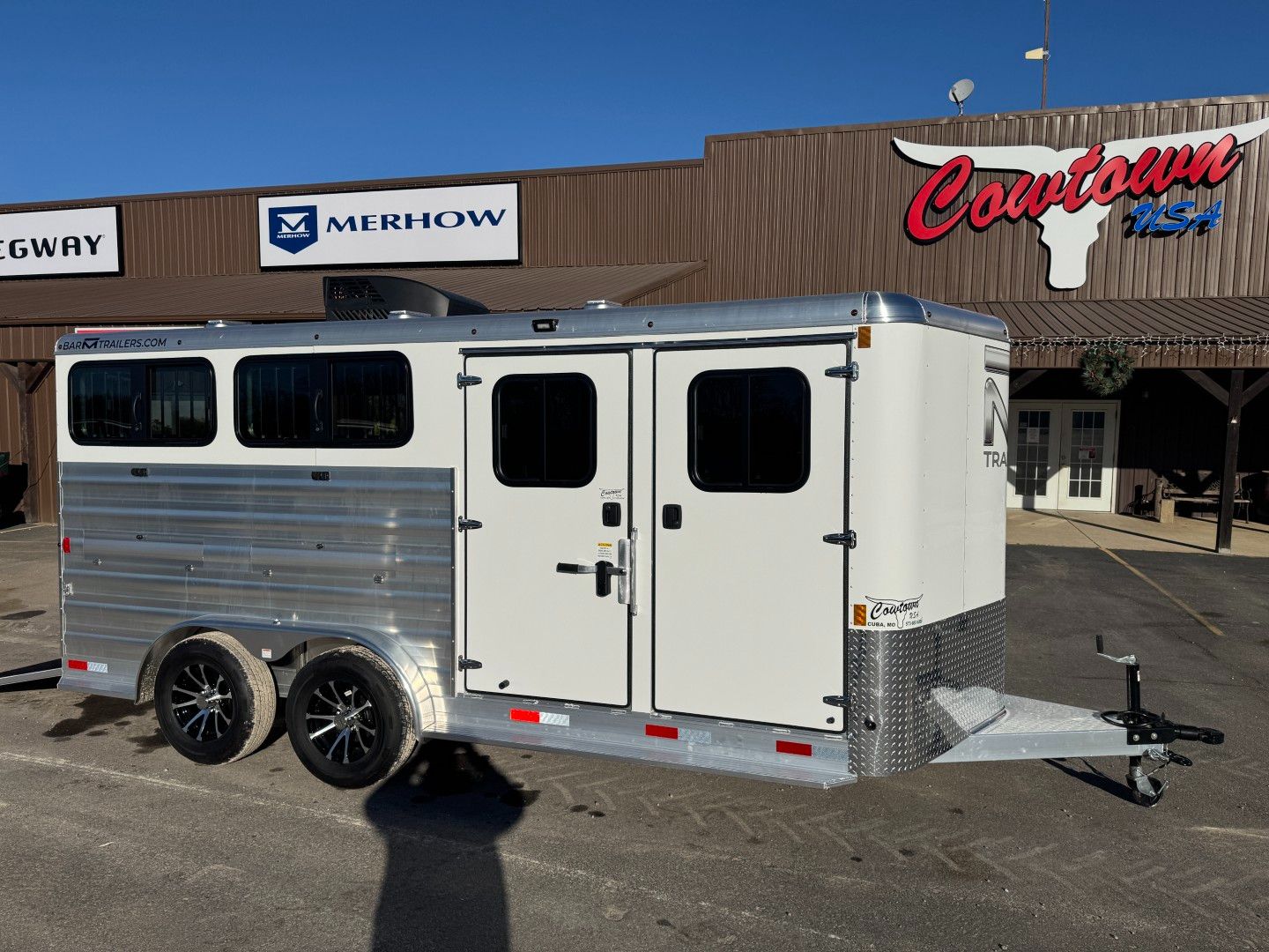 New 2026 Bar-M Adjustable Six Pen Trailer for Pigs, Goats, and Sheep by ...