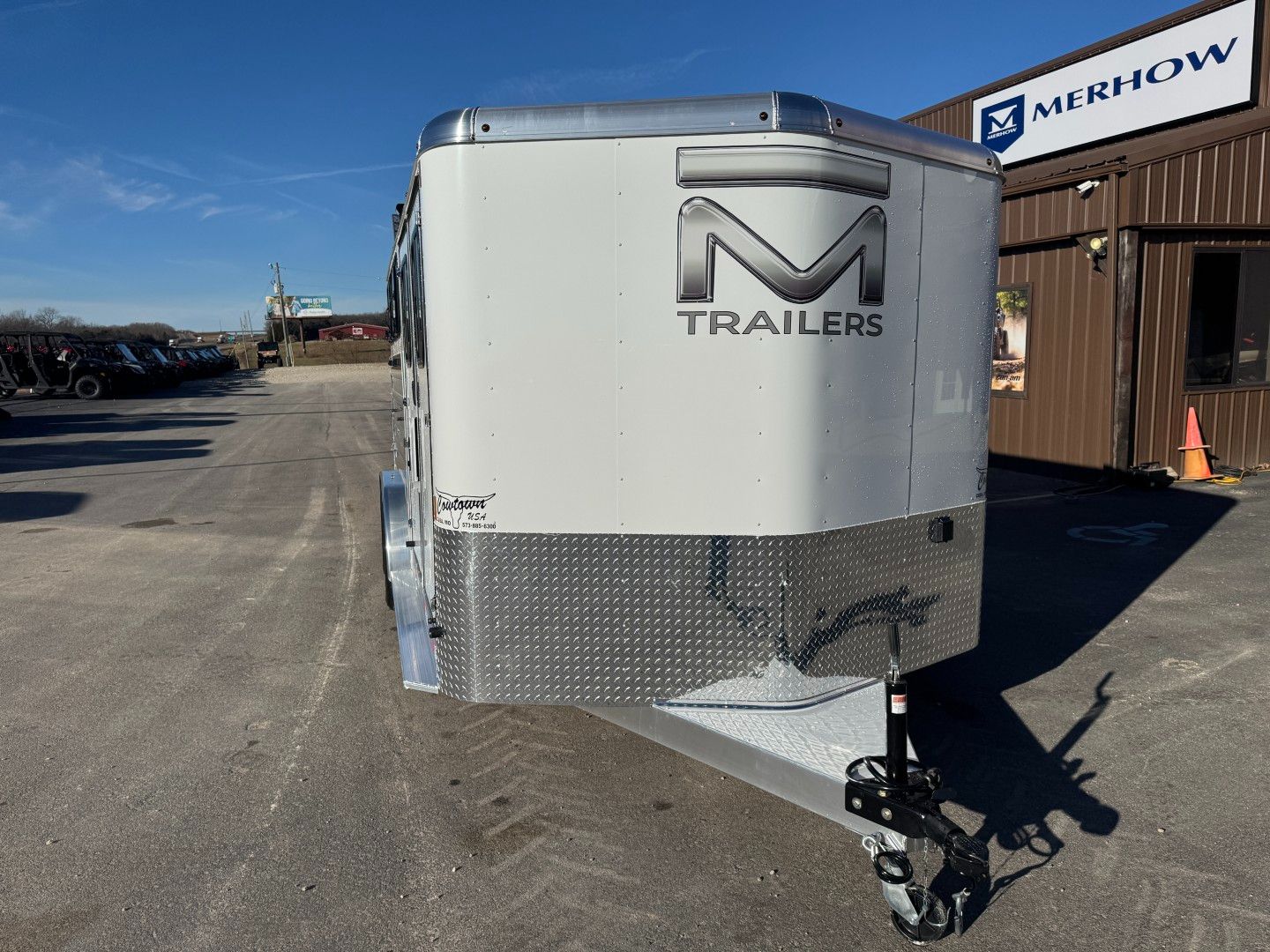 New 2026 Bar-M Adjustable Six Pen Trailer for Pigs, Goats, and Sheep by ...