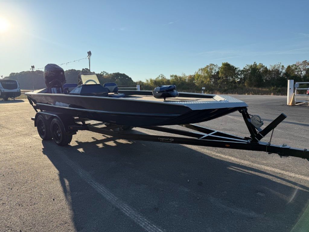 New 2025 Legend SS 19x60 Semi-V Bass Outboard Jet Boat Powered with ...