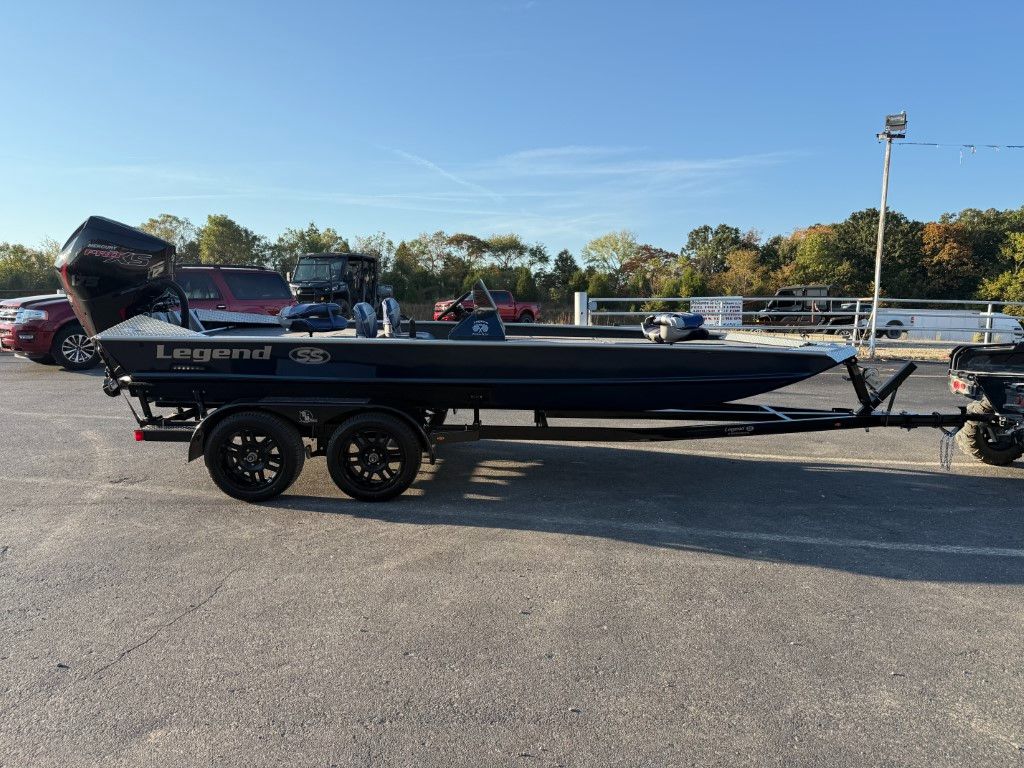 New 2025 Legend SS 19x60 Semi-V Bass Outboard Jet Boat Powered with ...