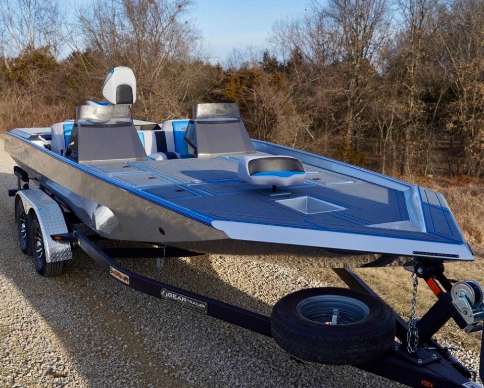 New 2026 Crawdad Mfg 2166 Fat Boy Angler Inboard Jet Boat Powered with ...