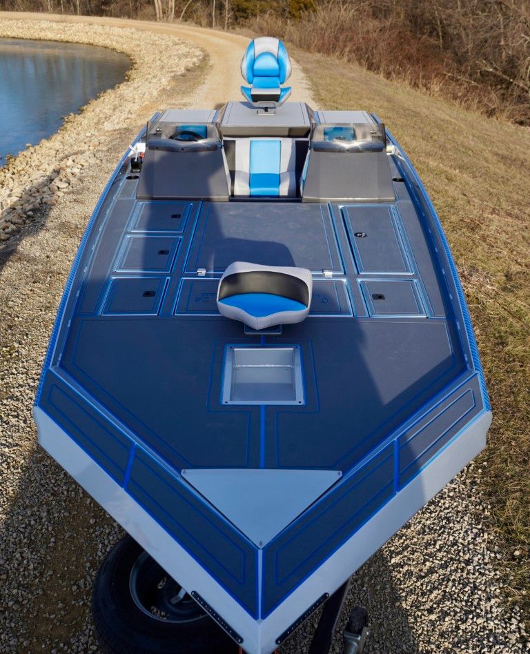 New 2026 Crawdad Mfg 2166 Fat Boy Angler Inboard Jet Boat Powered with ...