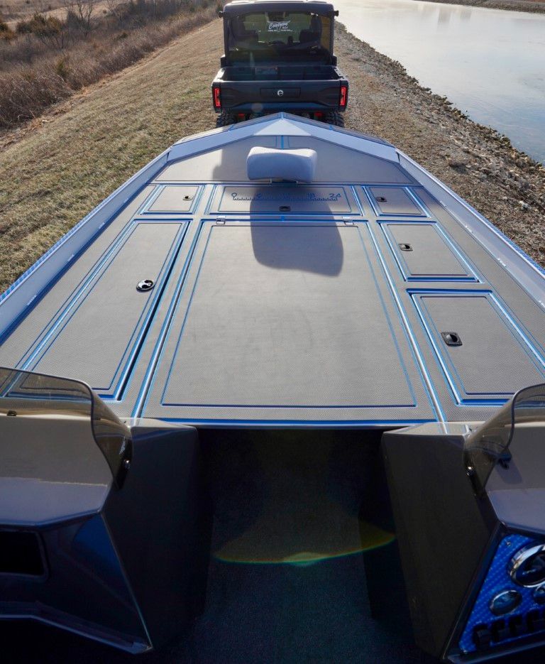 New 2026 Crawdad Mfg 2166 Fat Boy Angler Inboard Jet Boat Powered with ...