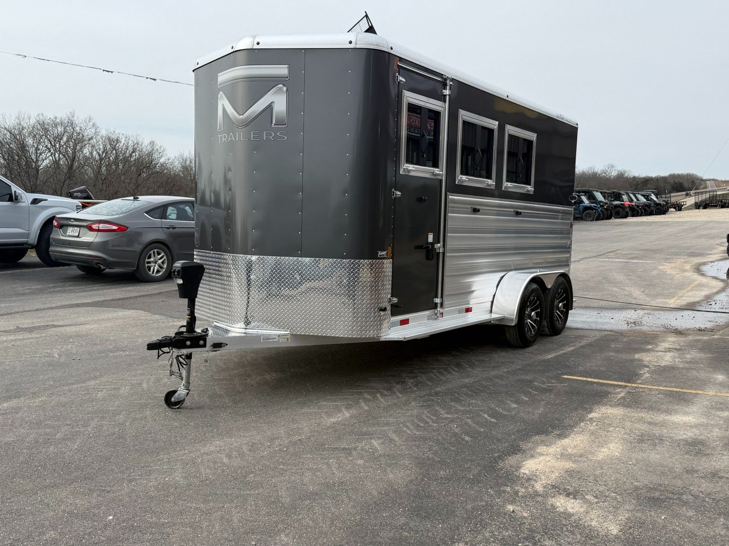 New 2026 Merhow Three Horse Bumper Pull Bar-M Trailer, Cuba MO | Specs ...