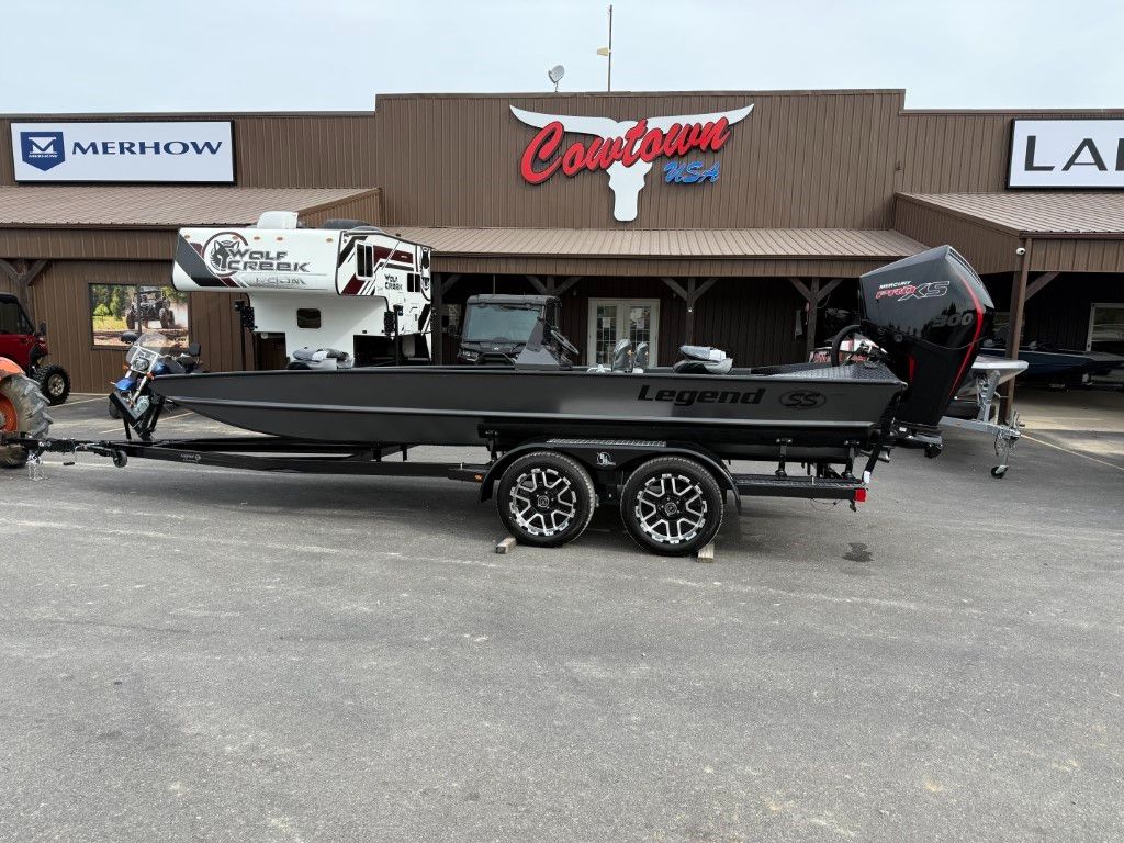 New 2025 Legend SS 20x70 V Bass Boat powered with Mercury 300 Pro Xs V8 ...