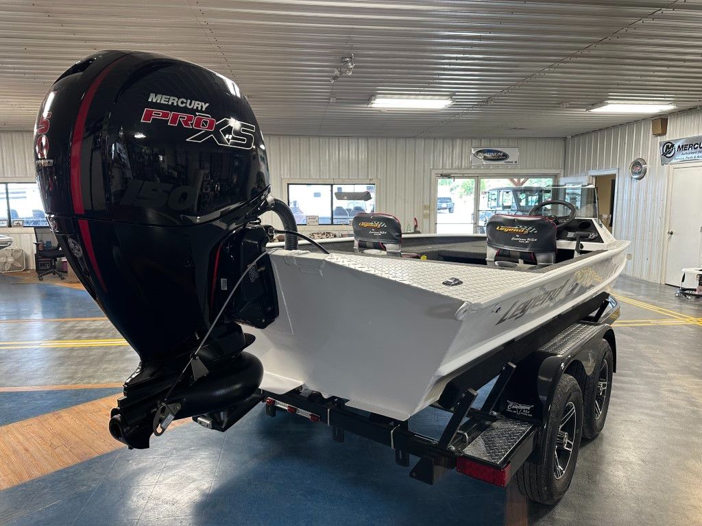 New 2024 Legend SS 18x60 Semi-V Outboard Jet Boat Powered by Mercury ...