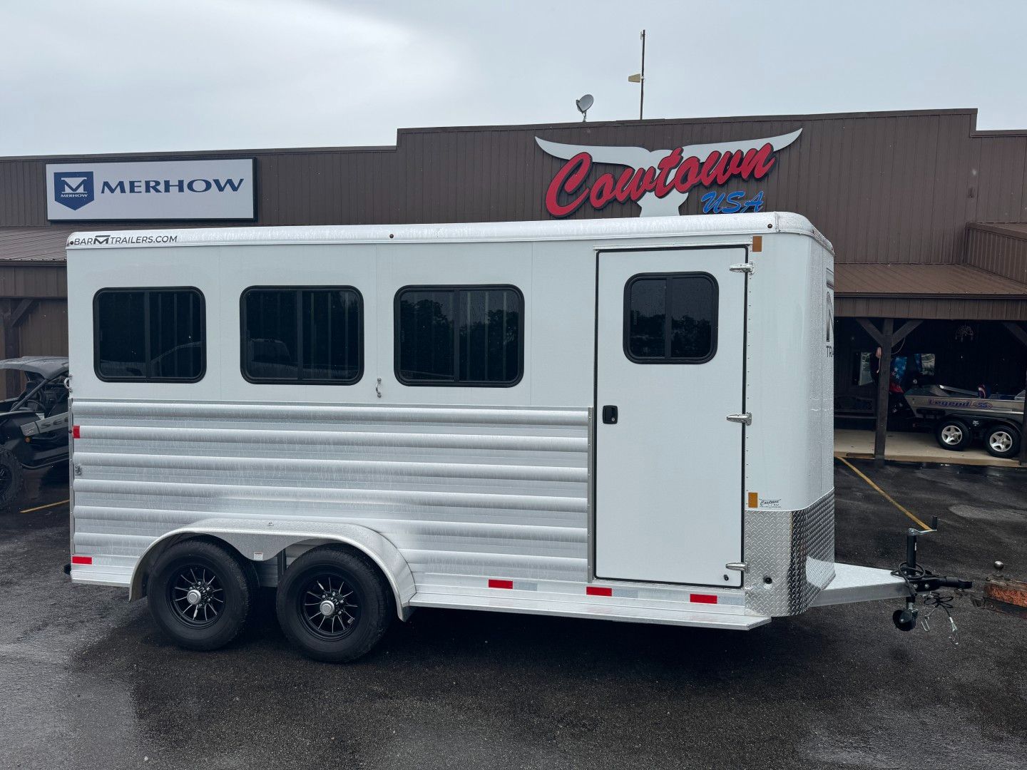 New 2026 Bar-M Bumper Pull Three Horse Slant Load Trailer, Cuba MO ...