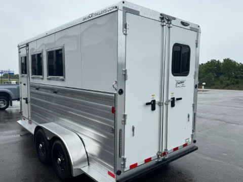 New 2026 Bar-M Bumper Pull Three Horse Slant Load Trailer, Cuba MO ...