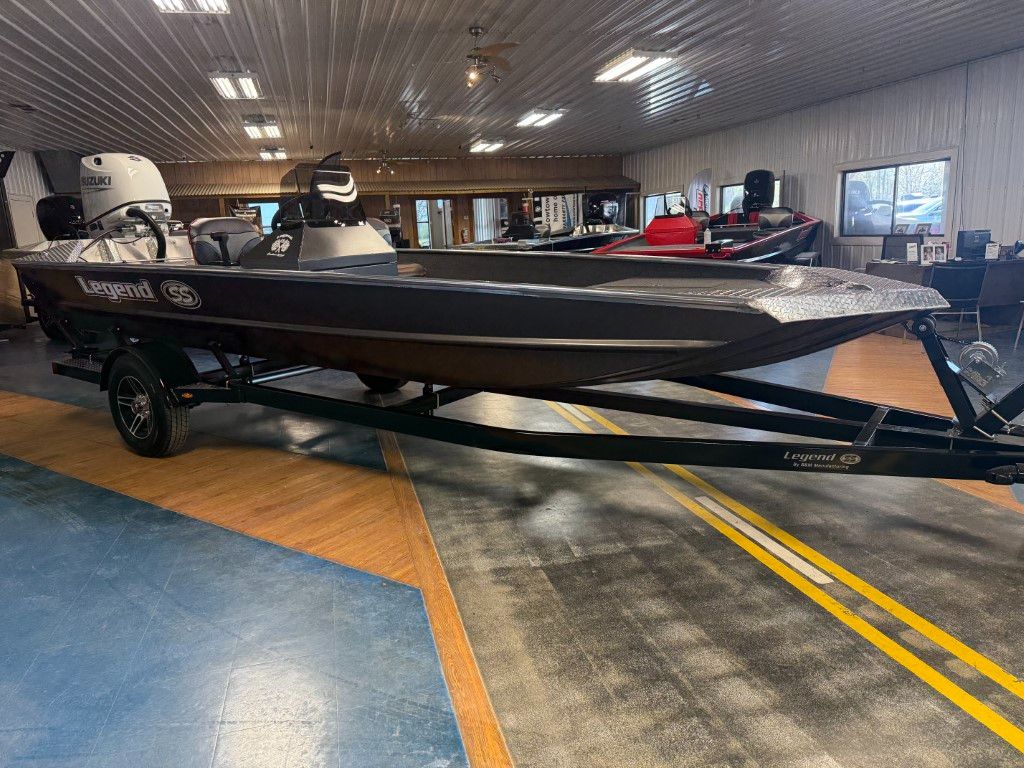 New 2025 Legend SS 18x56 Semi-V Outboard Jet Boat Powered with Suzuki ...