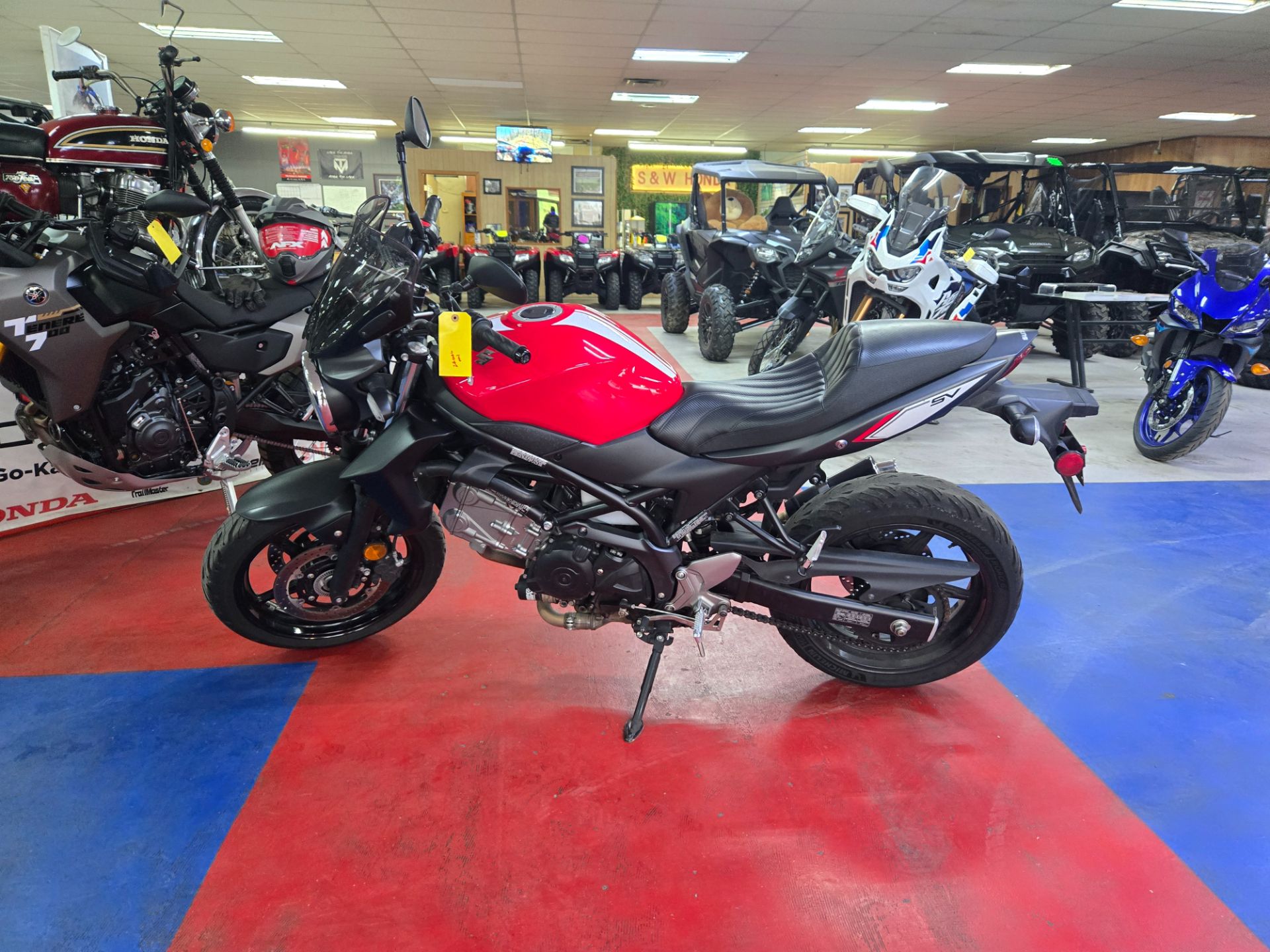 Used 2017 Suzuki SV650 RED | Motorcycles in Jasper AL | SU100422
