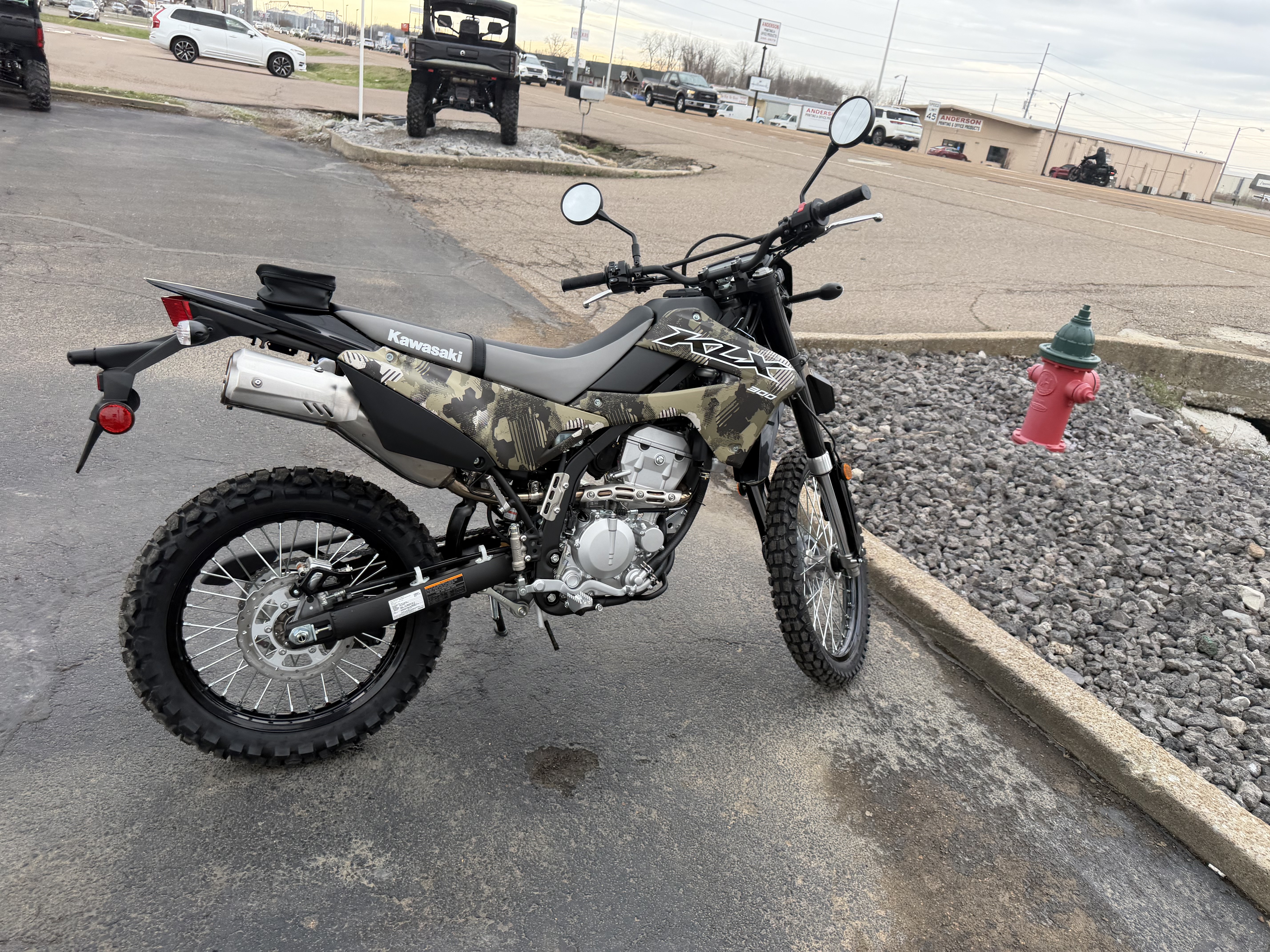 New 2026 Kawasaki KLX®300 Cypher Camo Beige / Ebony | Motorcycles in ...