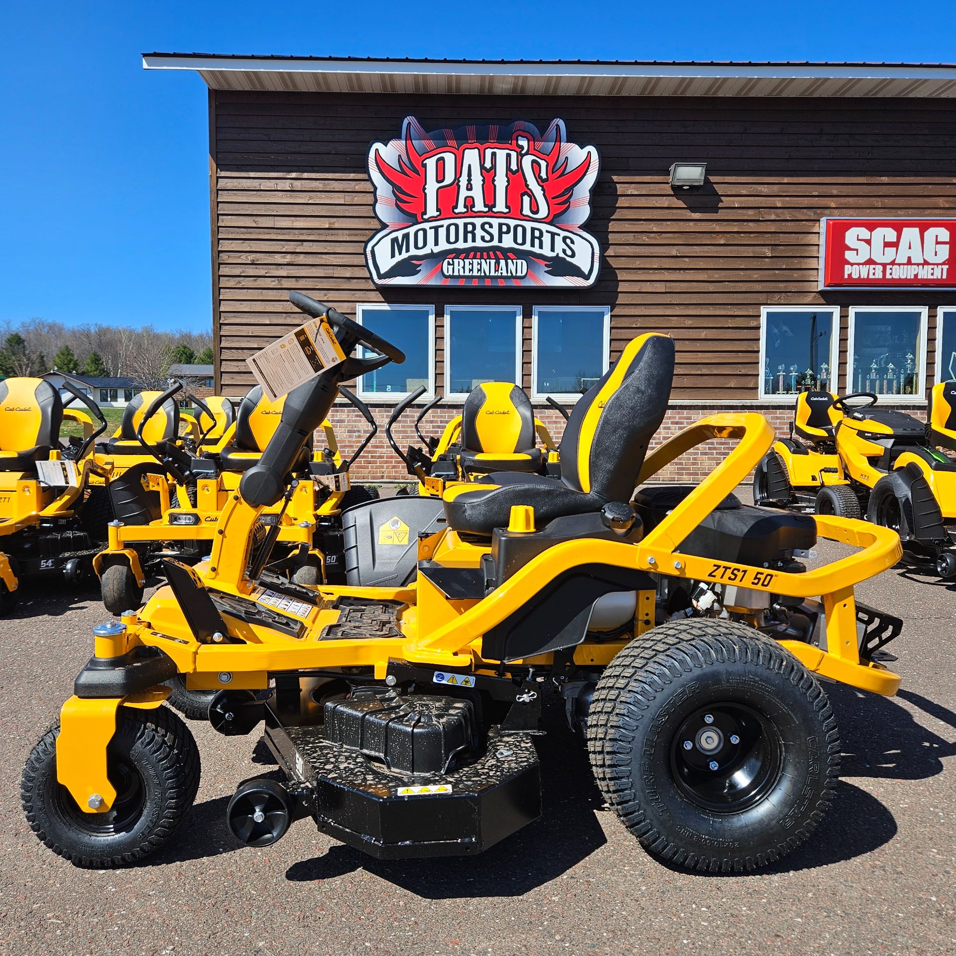 New 2025 Cub Cadet ZTS1 50 in. Kohler 7000 Series 24 hp Lawn Mowers ...