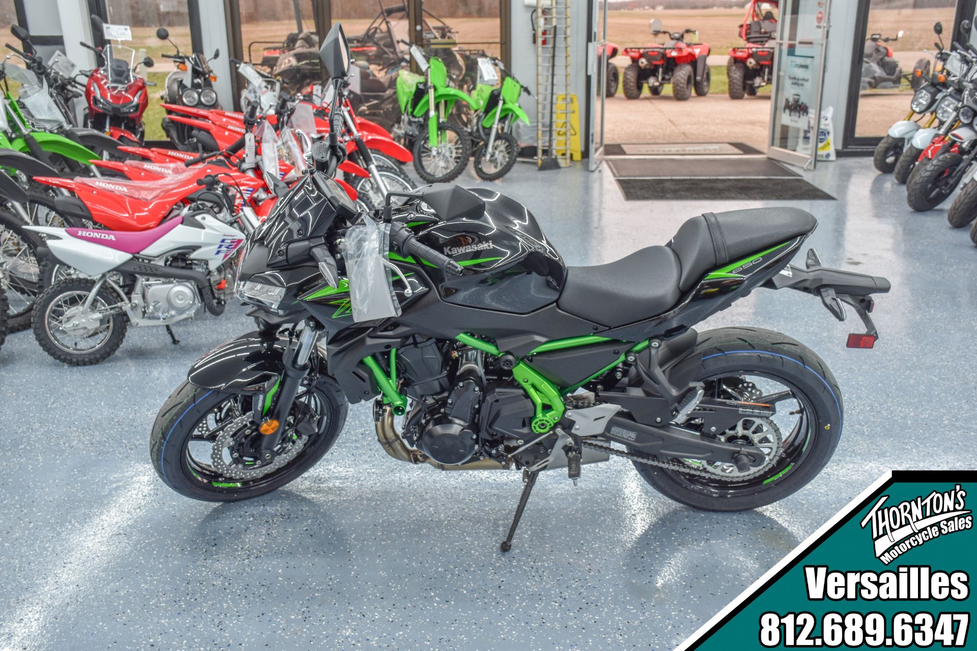 New 2025 Kawasaki Z650 ABS, Versailles & Madison IN | Specs, Price ...