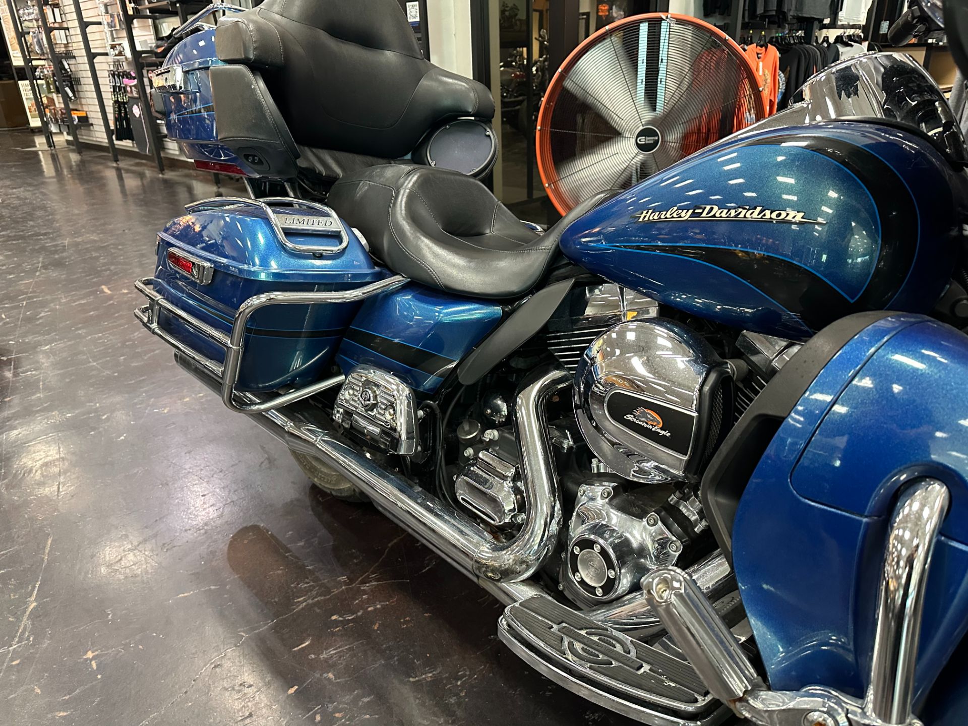 Used 2014 Harley-Davidson Ultra Limited Daytona Blue Pearl ...