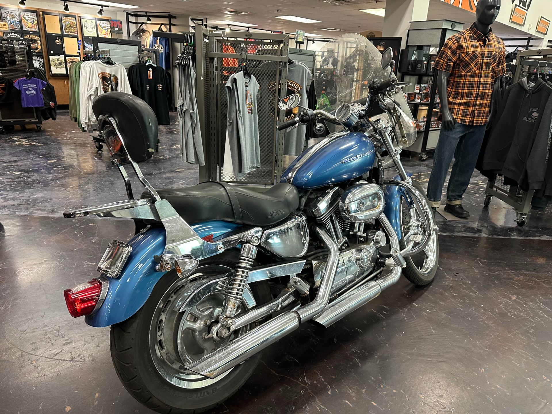 Used 2005 Harley-Davidson Sportster® XL 1200 Custom Chopper Blue Pearl ...