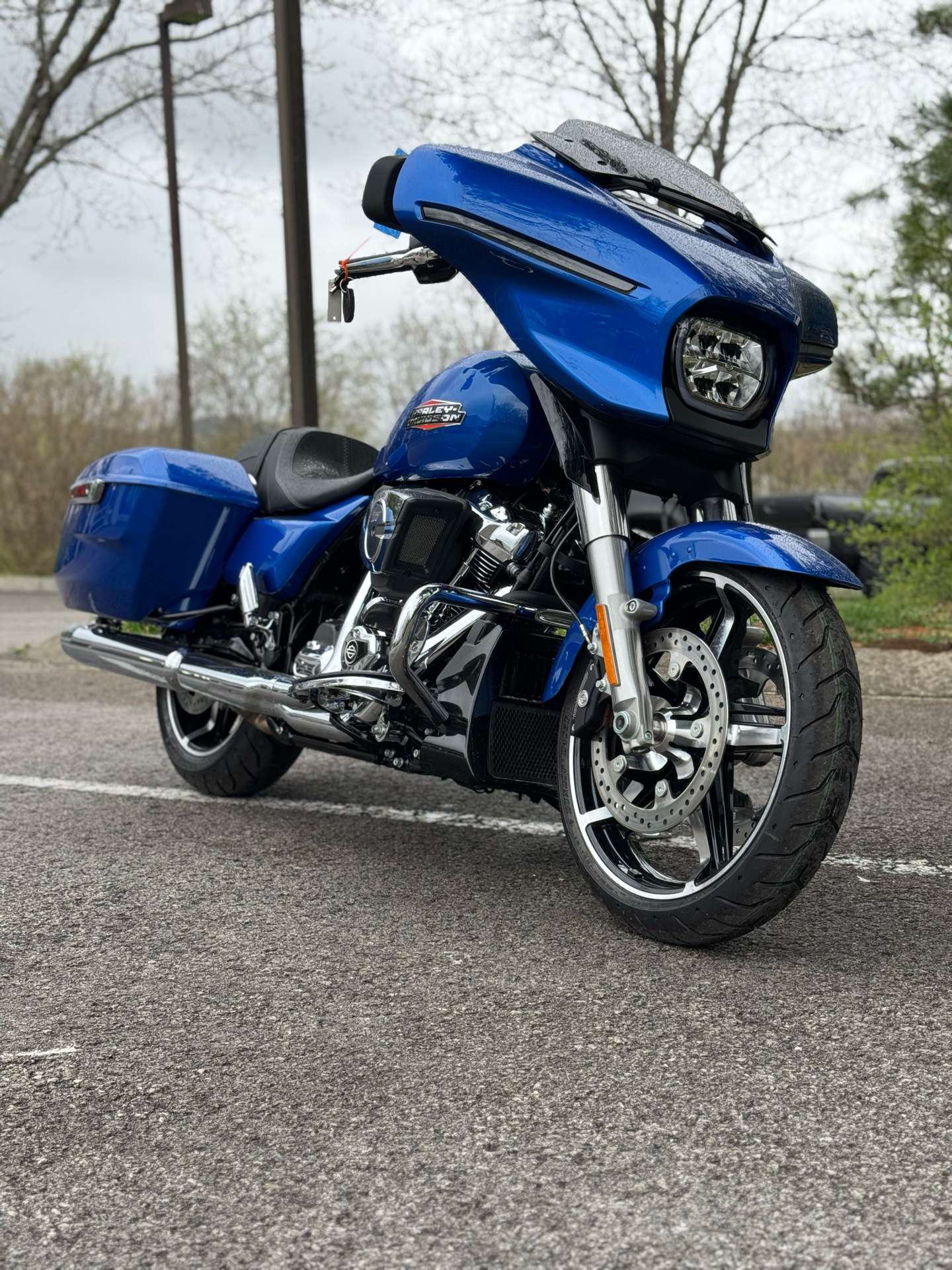 Dive Deep Into The Sapphire Dream Uncovering The Allure Of A 2005 Street Glide In Blue