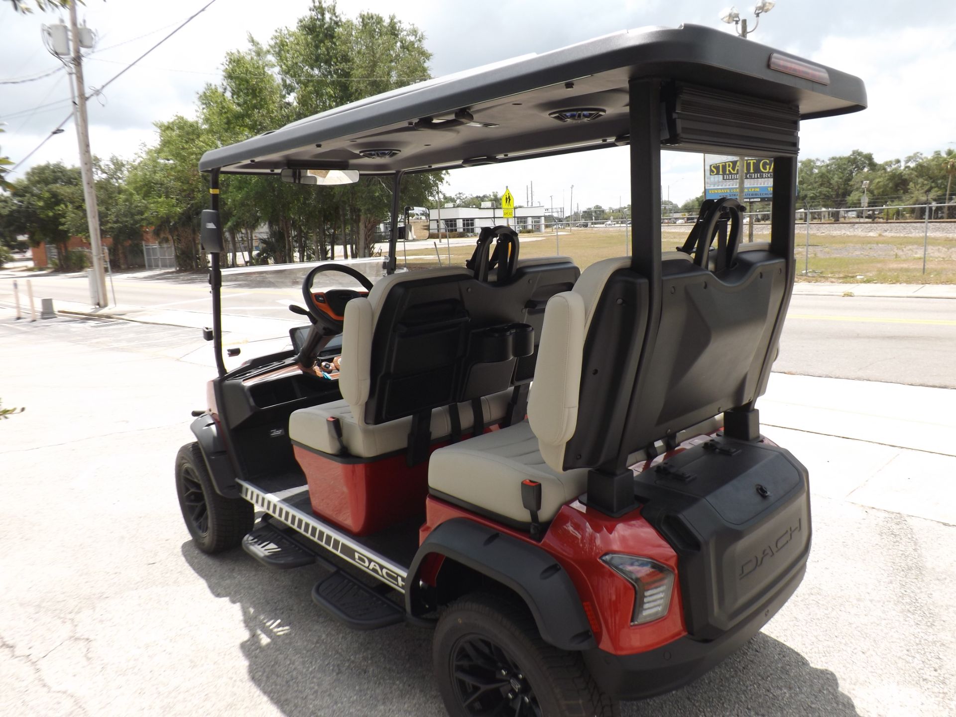 New 2025 DACH APOLLO RIDER | Golf Carts in Central Florida | RED DACH1