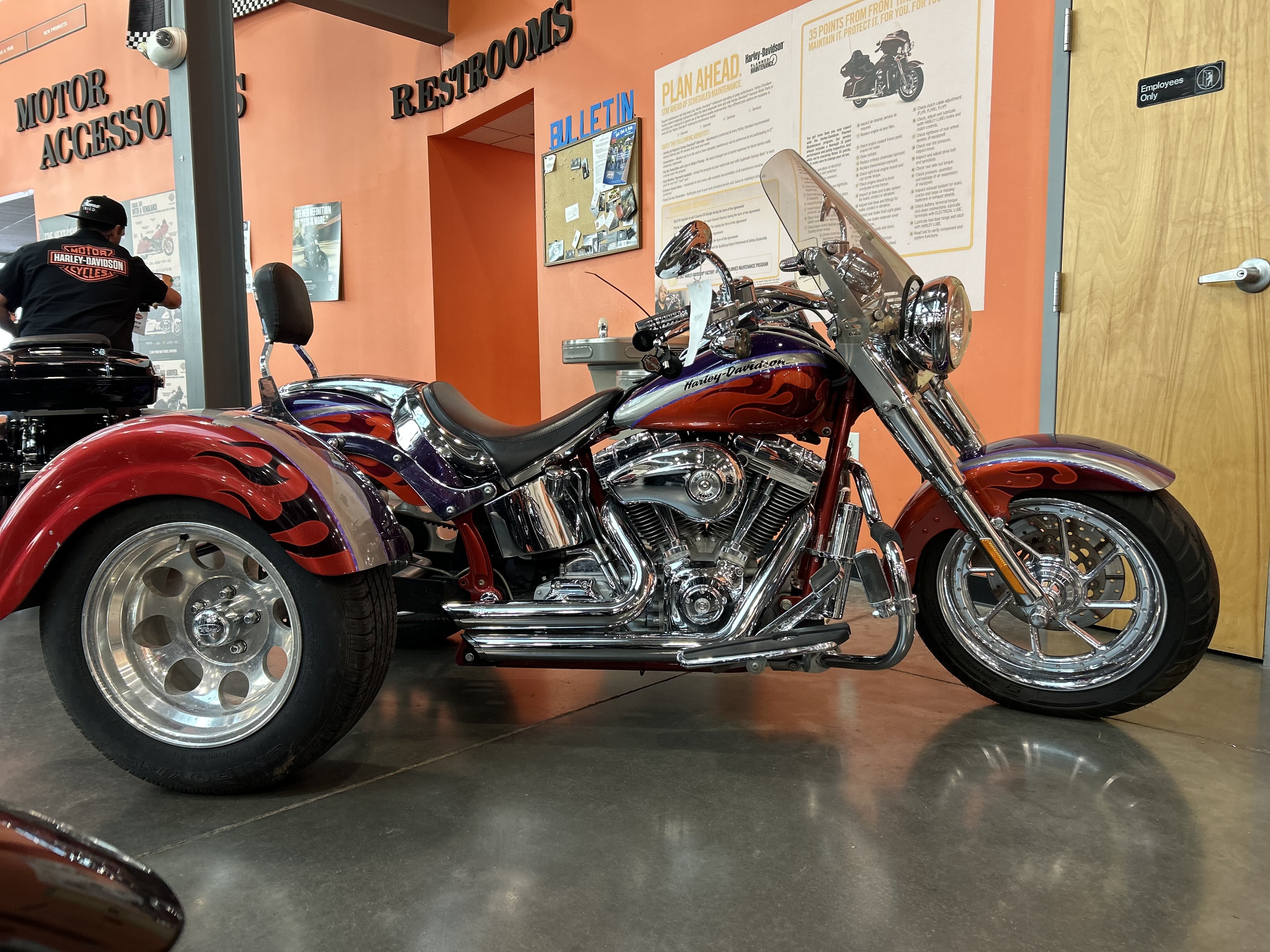 Used 2006 Harley-Davidson SCREAMING EAGLE FAT BOY CVO 3 WHEELER ...