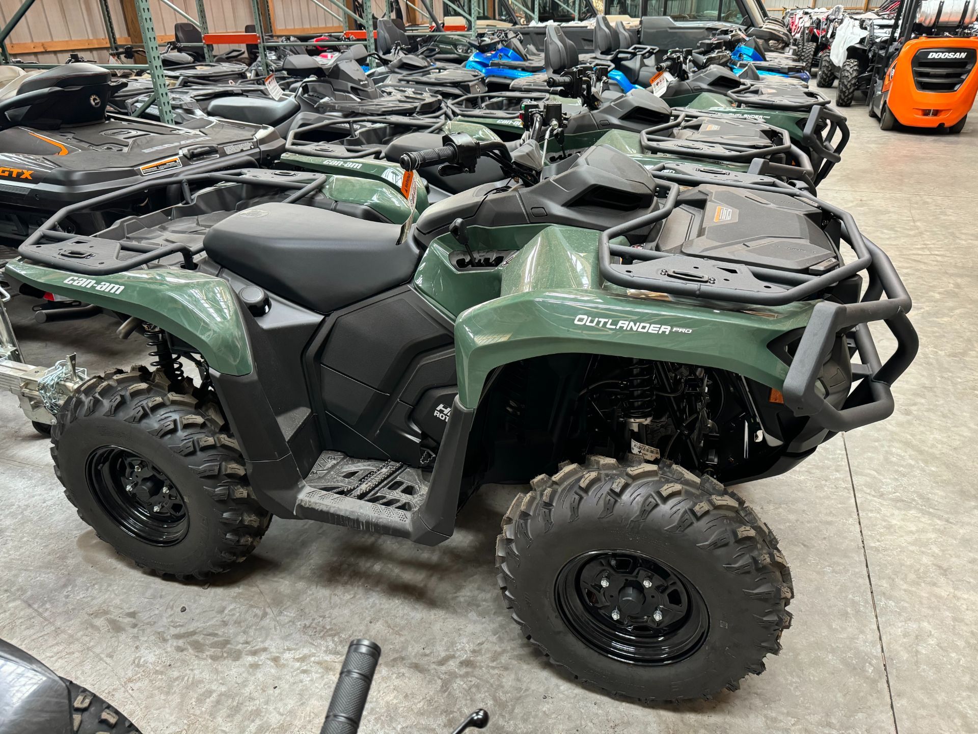New 2025 Can-Am Outlander PRO HD7 Compass Green ATVs For Sale | ATVs in ...