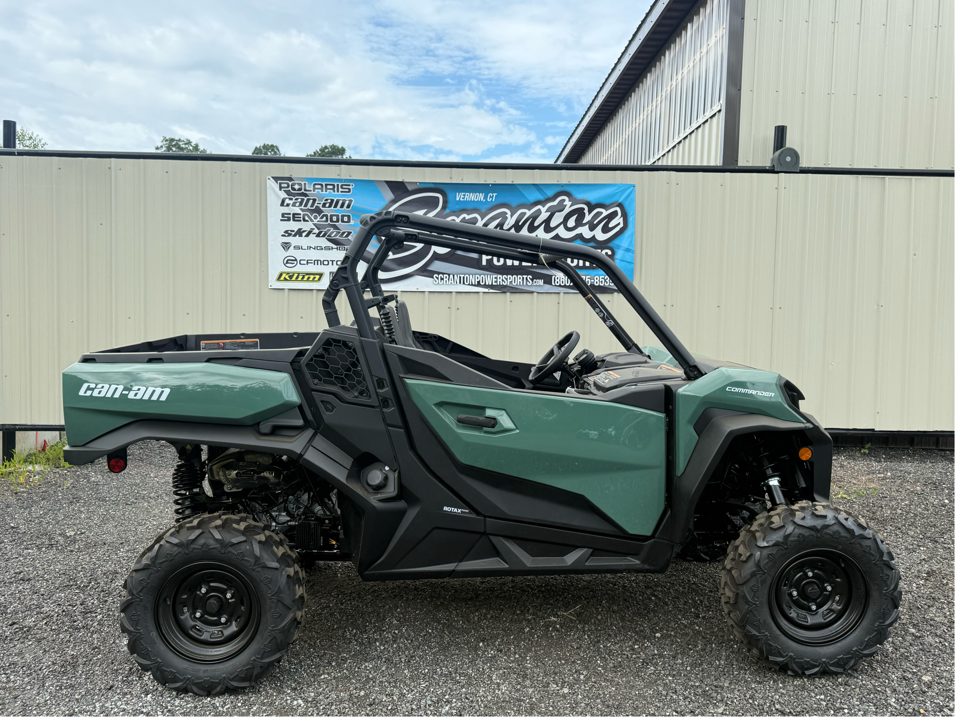 New 2025 Can-Am Commander DPS 700 Compass Green Utility Vehicles For Sale | Utility Vehicles in ...