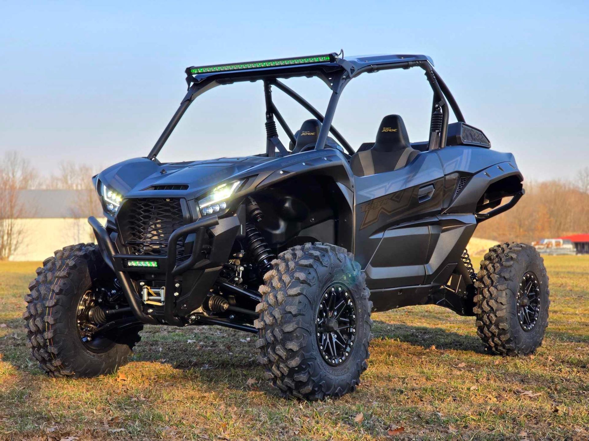New 2025 Kawasaki Teryx KRX 1000 Blackout Edition Utility Vehicles in Cambridge, OH | Stock ...