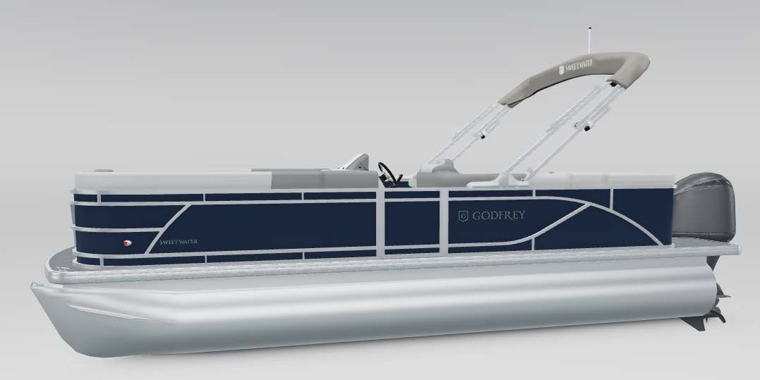 New 2025 Godfrey Sweetwater 2286 C SE n/a | Bridgeport NY | GOD40D525