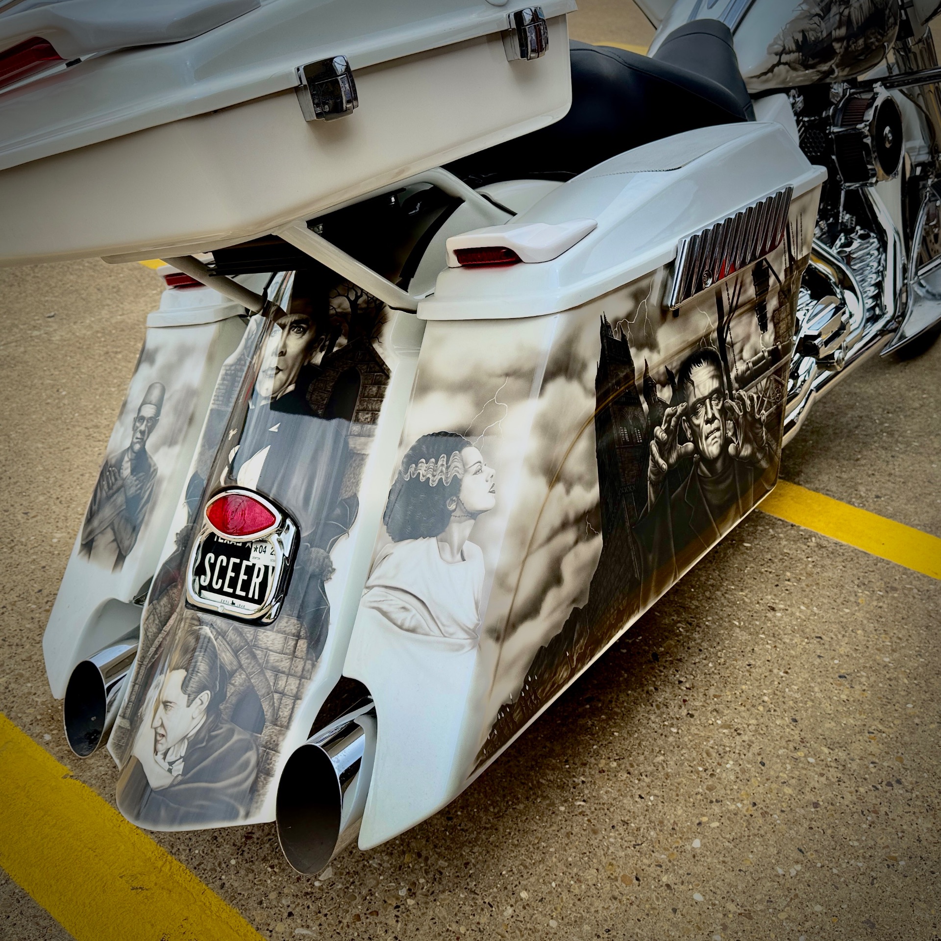 Used 2011 Harley-Davidson CVO™ Road Glide® Ultra Custom Horror ...