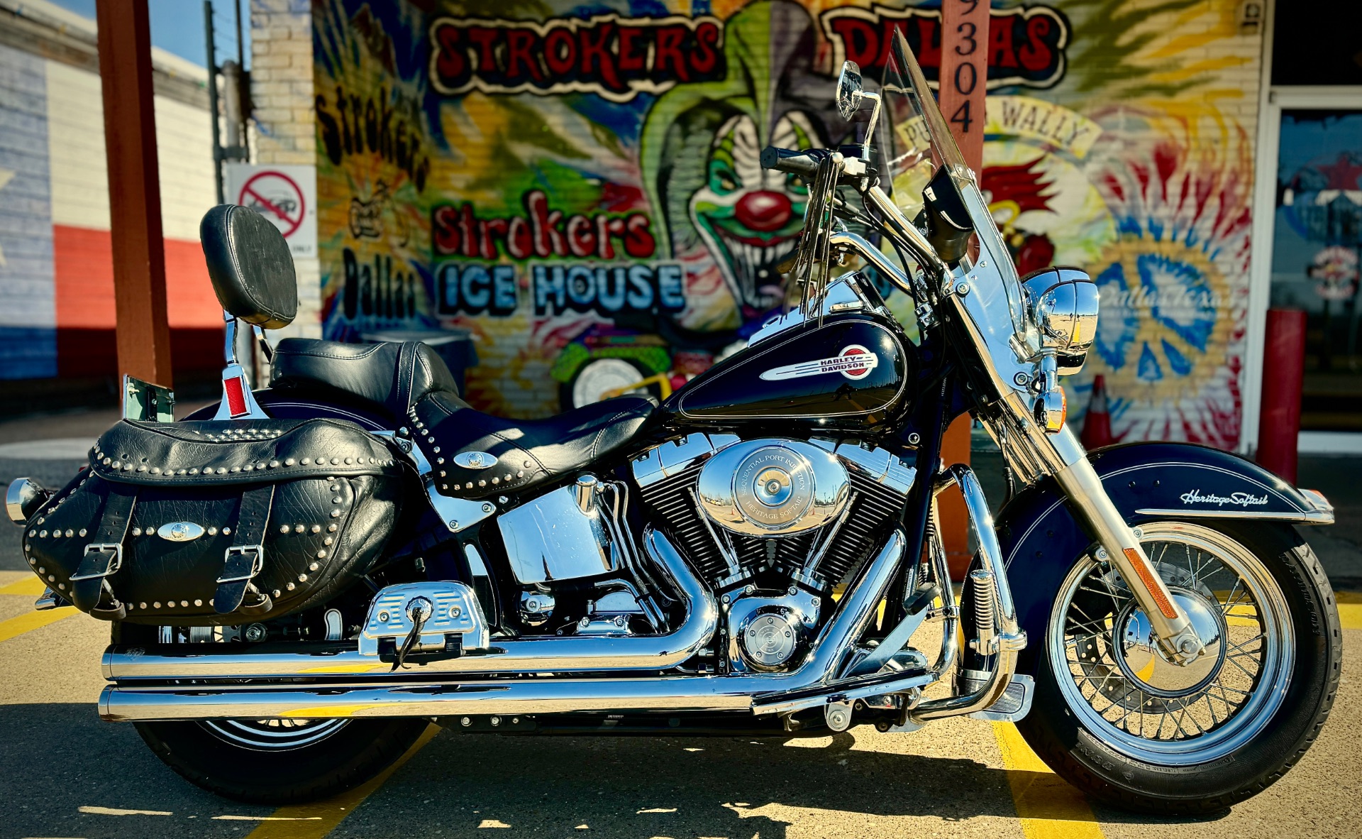 Used 2004 Harley-Davidson FLSTC/FLSTCI Heritage Softail® Classic Vivid ...