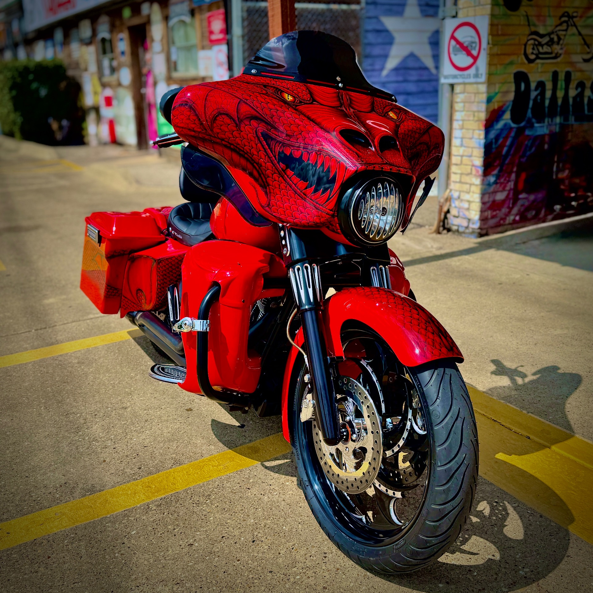 Used 2008 Harley-Davidson Ultra Classic® Electra Glide® Red Custom ...