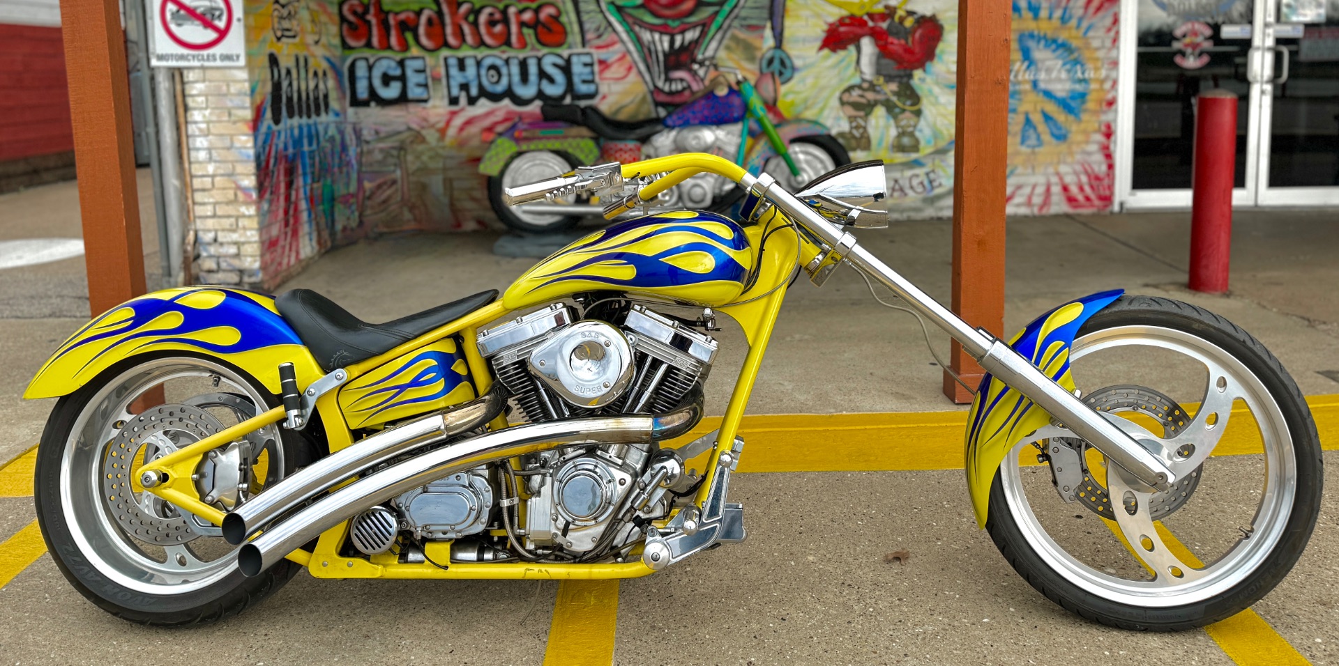 Used 2001 American Ironhorse Custom Yellow | Motorcycles in Dallas TX ...