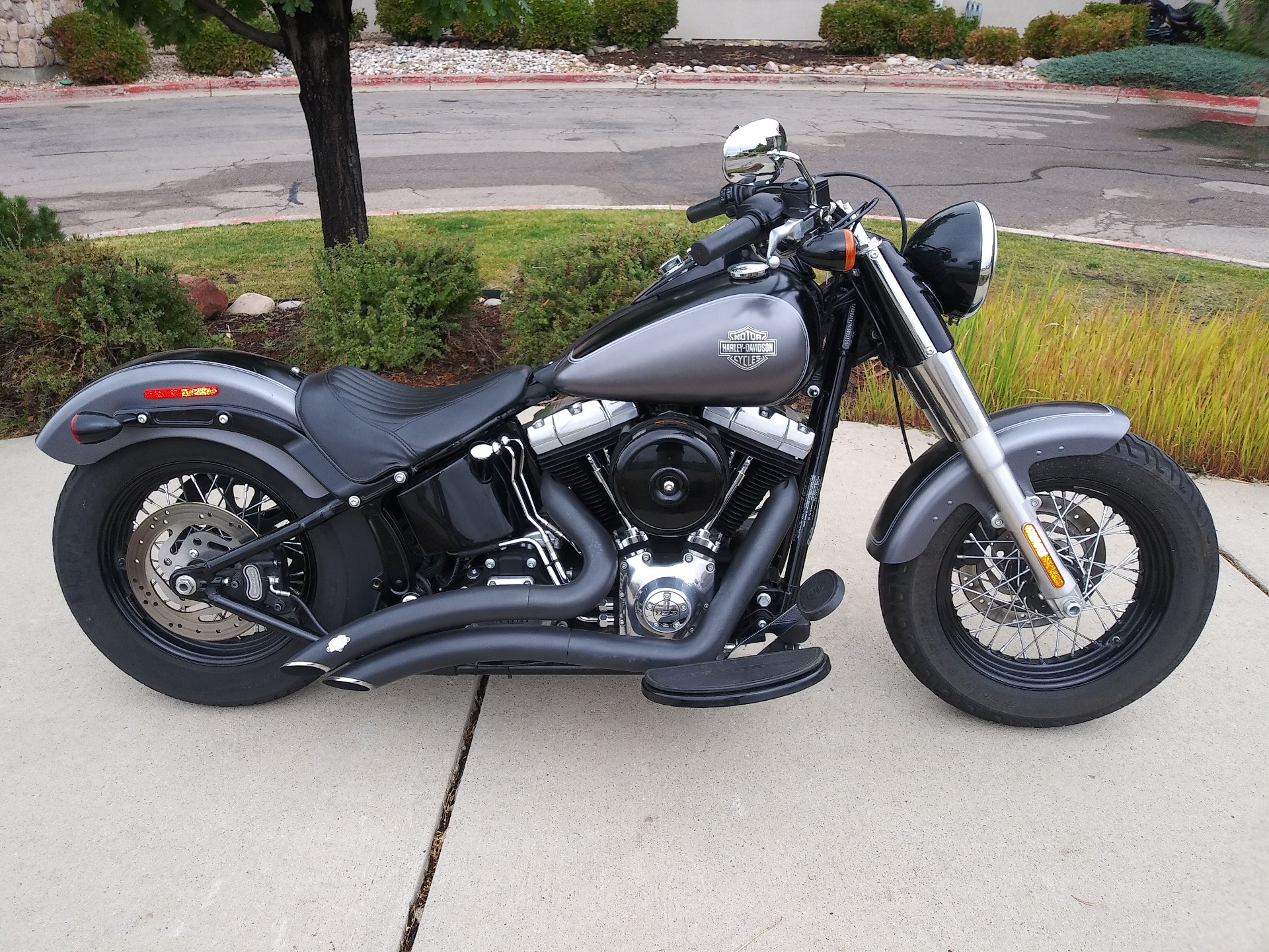 Used 2014 Harley-Davidson Softail Slim® Charcoal Satin / Vivid Black ...