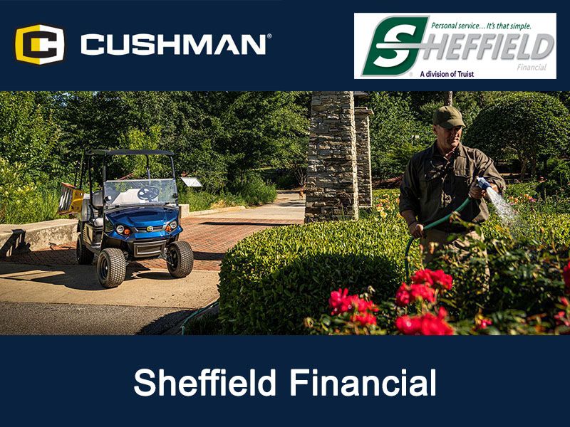 Cushman - Sheffield Financial | Promotion at Carolina Custom Golf Carts ...