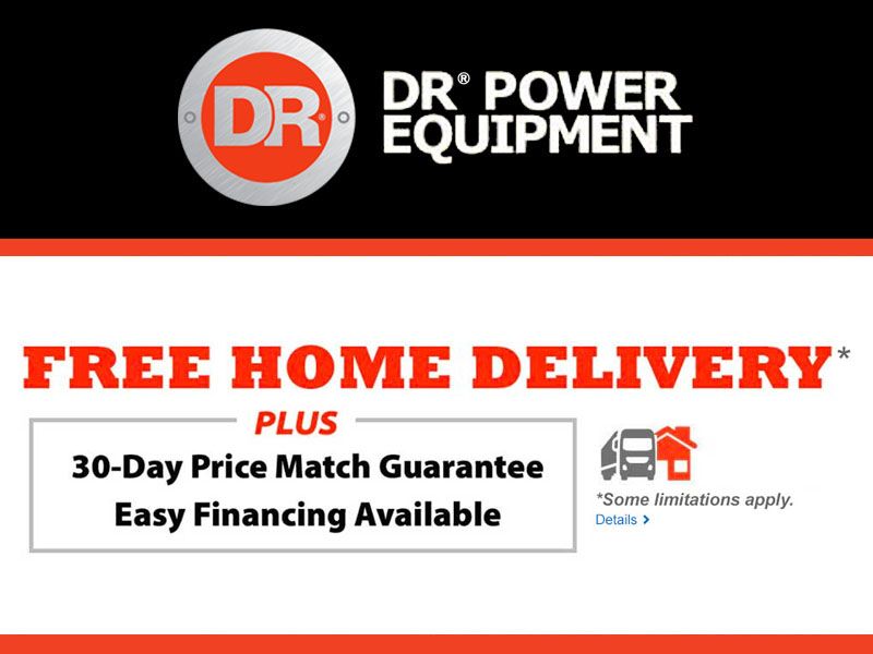 DR Power Equipment DR Power Equipment - Free Home Delivery Promotion ...