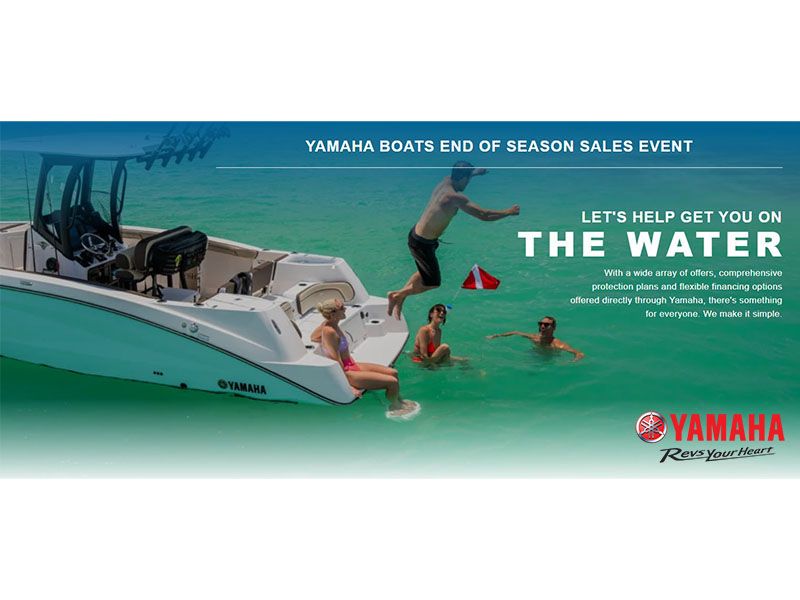 Yamaha Boats End Of Season Sales Event | Promotion at J & J Sales, Huron OH