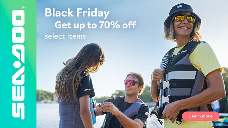 Sea-Doo - Get up to 70% off select Accessories & Apparel Promotion ...