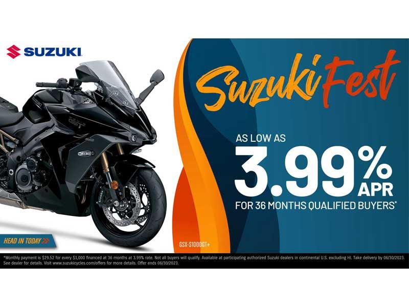 Suzuki Motor of America Inc. Suzuki - Suzuki Fest Promotion Details ...