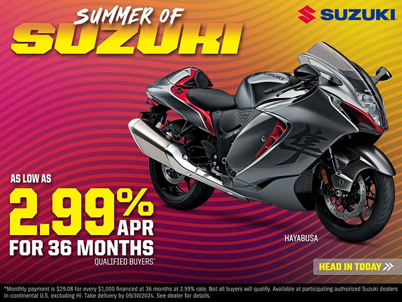 Suzuki Motor of America Inc. Suzuki - Summer of Suzuki - As Low As 2.99 ...