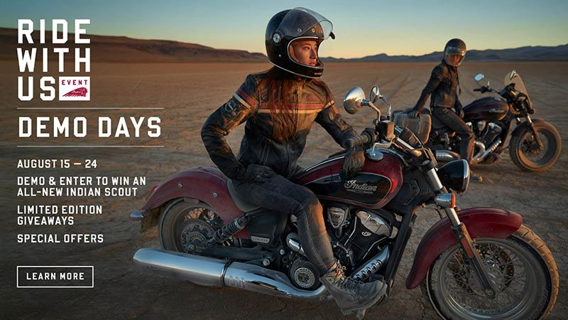 Indian Motorcycle - "Ride With Us" Demo Days | Promotion at East ...