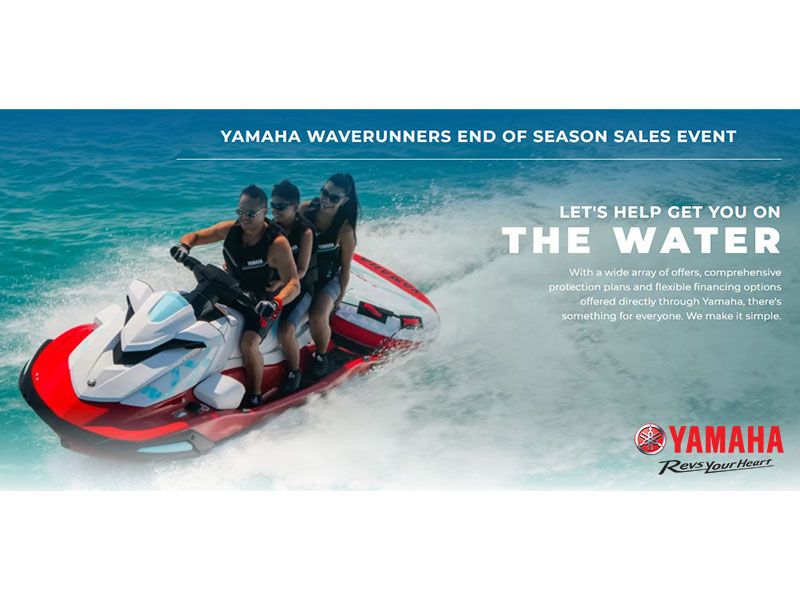 Yamaha Waverunners End Of Season Sales Event Promotion - Yamaha Motor ...