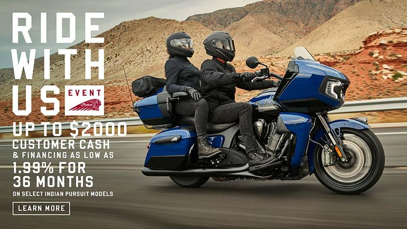 Indian Motorcycle - Up to $2,000 Customer Cash on Select Pursuit Models ...
