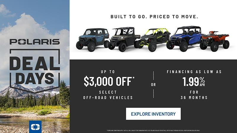 Polaris - Deal Days | Promotion at Apple State Power Sports, Yakima WA