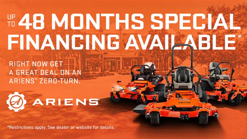 Ariens USA - Special Financing Offers Promotion - Ariens USA ...