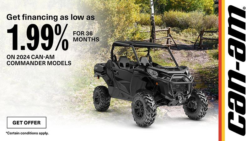 Can-Am - Financing as low as 1.99% for 36-months on select 2024-2023 ...