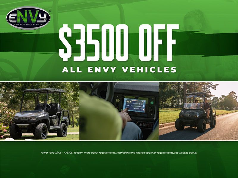 eNVy Electric Neighborhood Vehicle - Sales Event | Promotion at ...