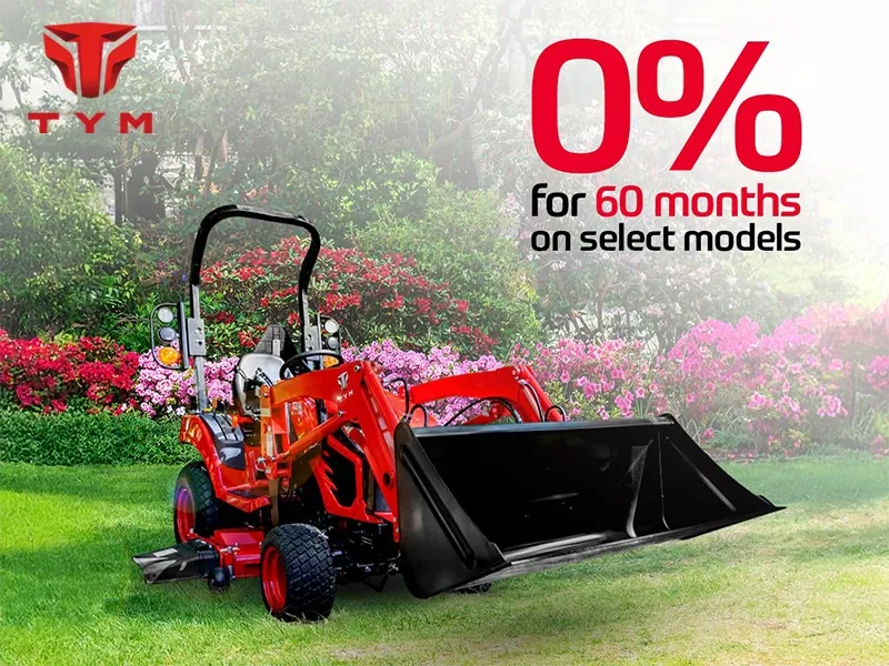 TYM - 0% For 60 Months On Select Models | Promotion at Valpo Motors ...