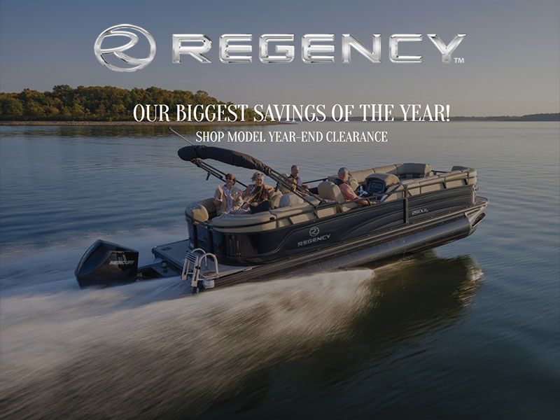 Regency - Model Year-End Clearance Promotion - Regency | Available at Liberty Powersports & Marine