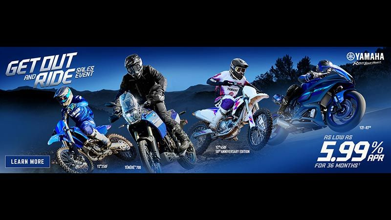 Yamaha Motor Corp., USA - Get Out and Ride for As Low As 5.99% APR for ...