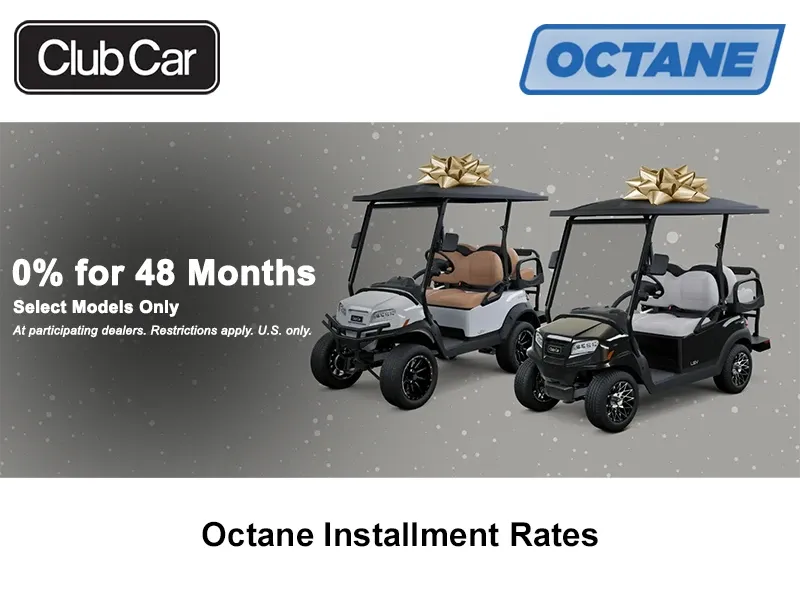 Club Car - Octane Installment Rates | Promotion at Smith's Golf Cars ...